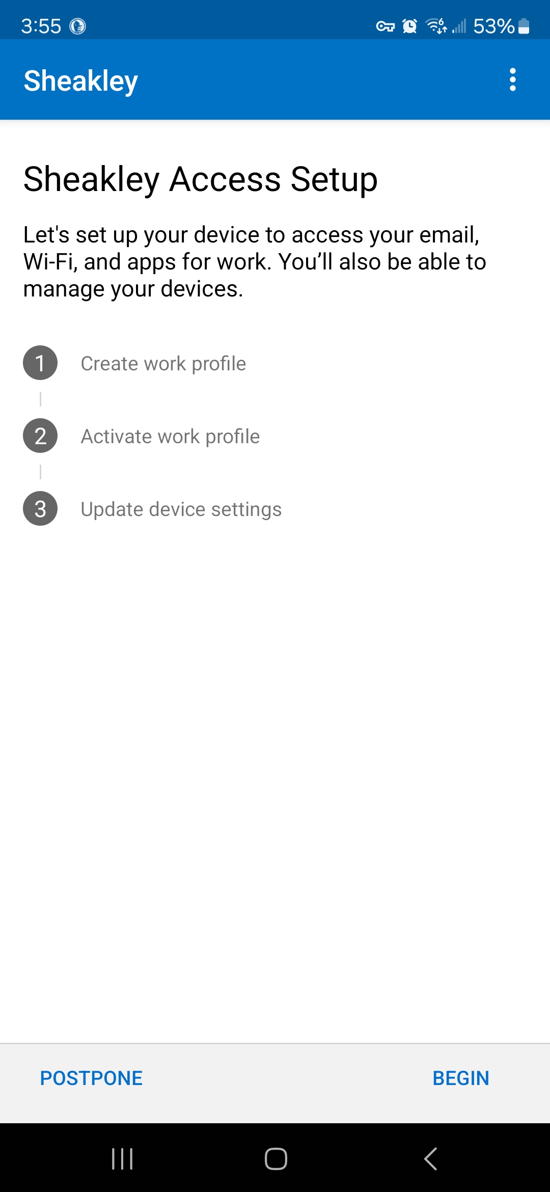 How To Install Microsoft Intune on your Android – Sheakley