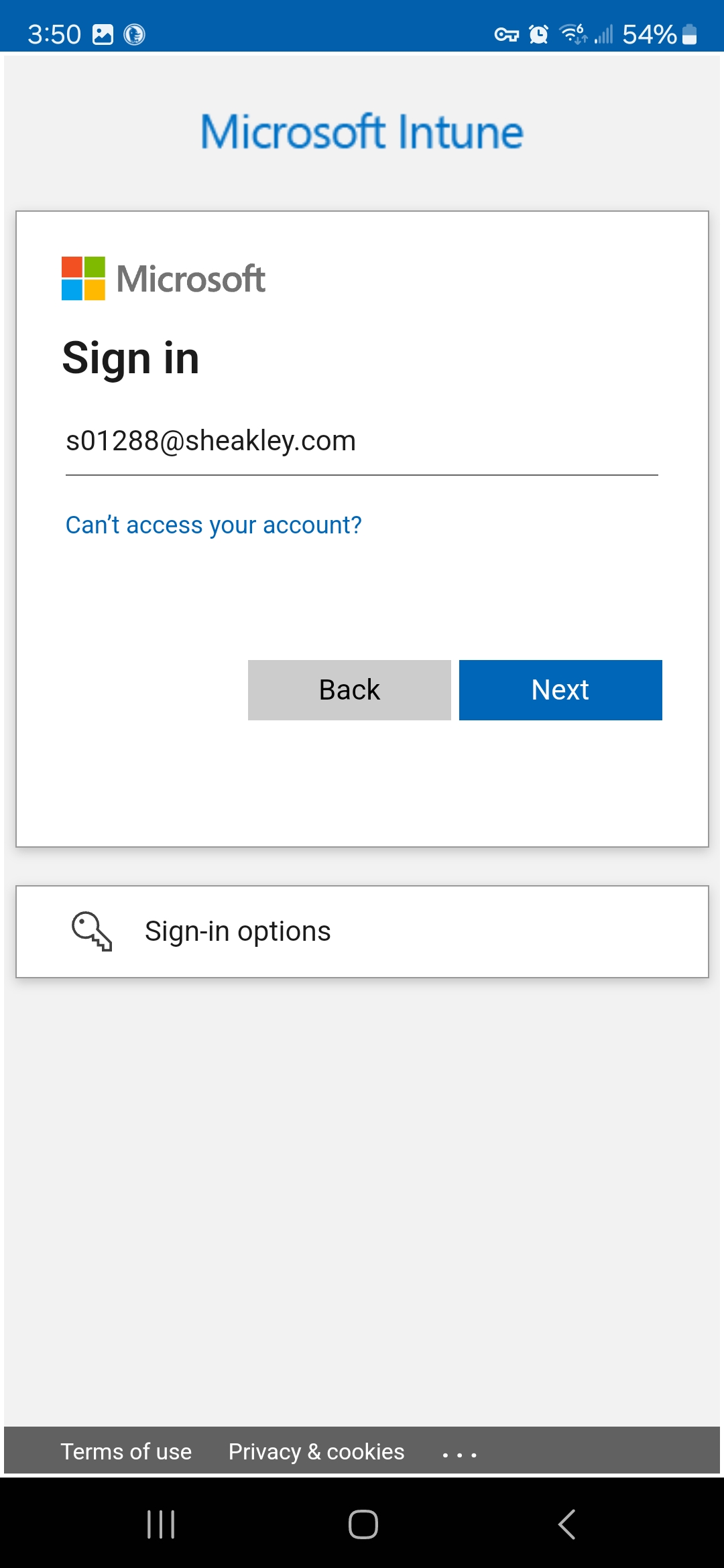 How To Install Microsoft Intune on your Android – Sheakley